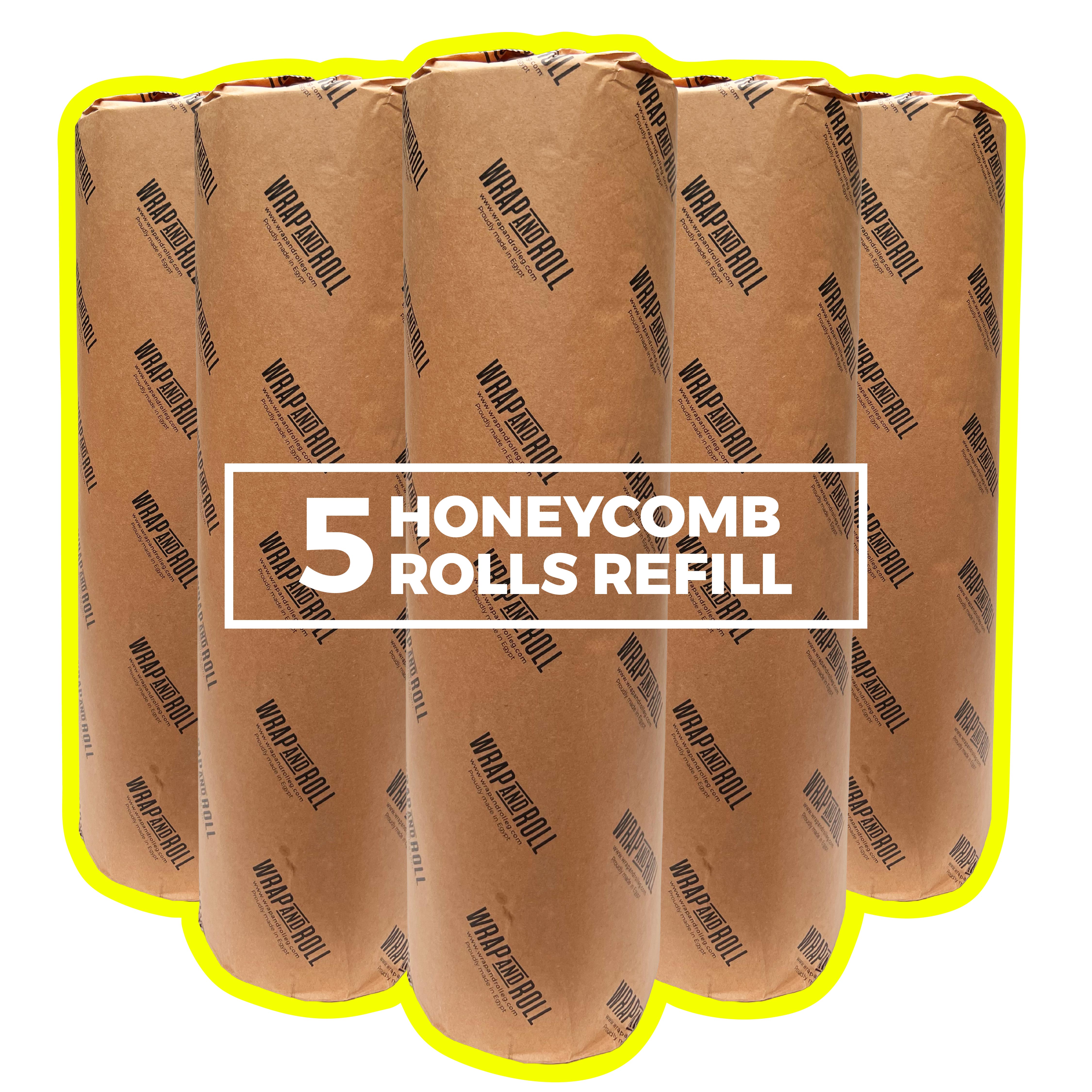Honeycomb Paper Refill Rolls Egypt | Ecommerce Packaging Refill ...